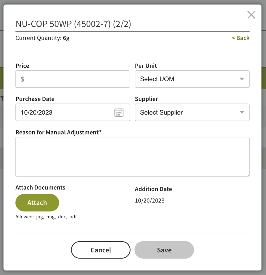 Using Manual Adjustments to Add Inventory to Storage Locations ...