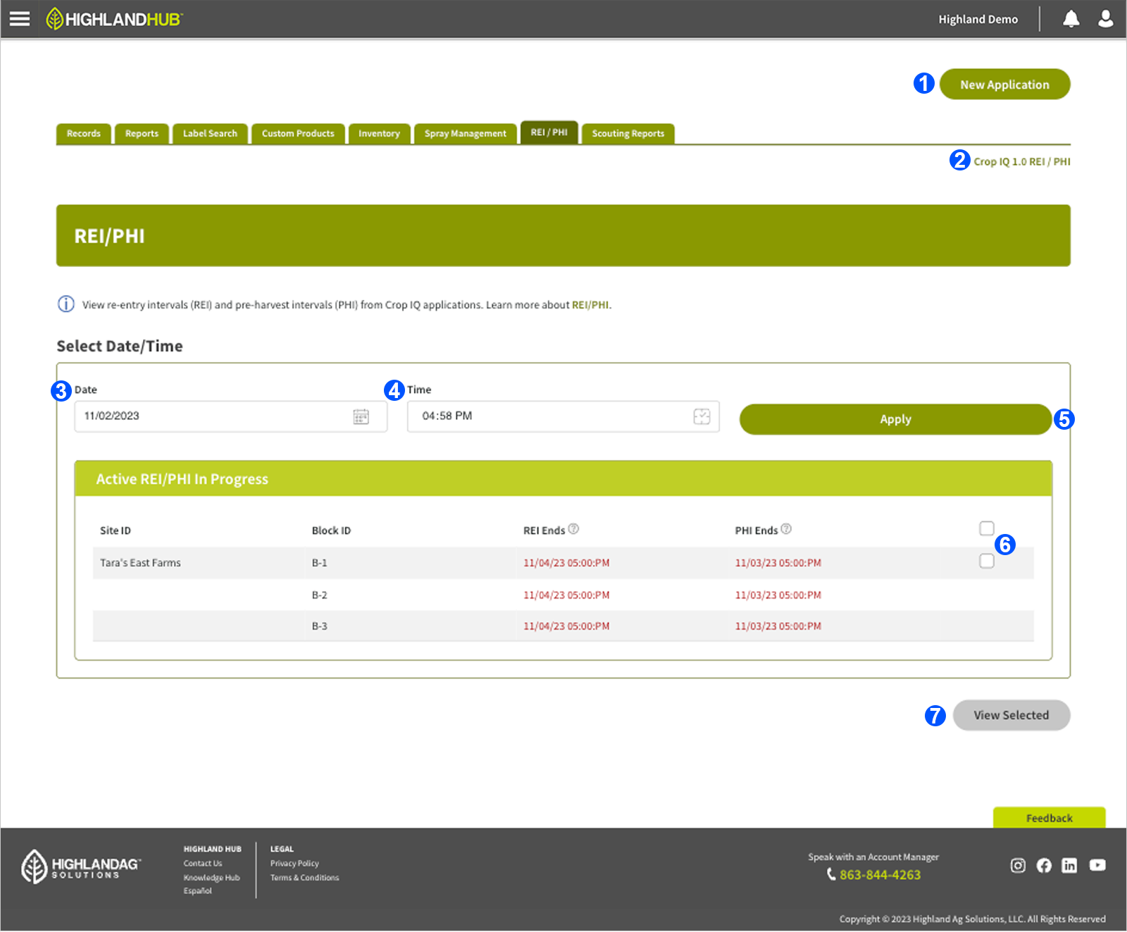 Overview of REI/PHI – Highland Knowledge Hub