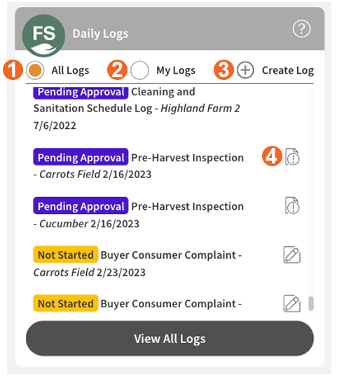 Introducing Enhanced Functionality in the Food Safety Daily Log Widget ...
